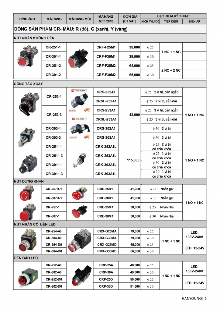 HANYOUNG - 2019_001 - Điện Châu Á