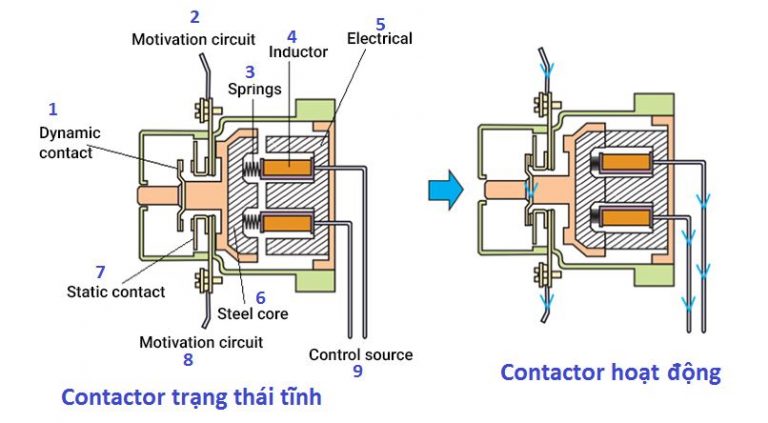 Contactor Là Gì? Cấu Tạo, Chức Năng Và Ứng Dụng Của Thiết Bị
