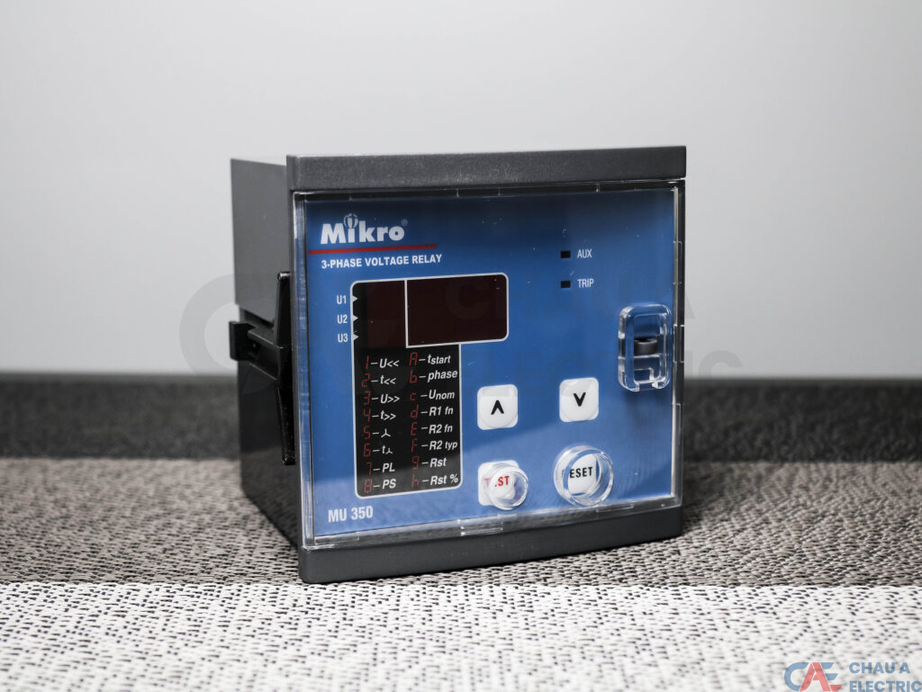 Relay Bảo Vệ Điện Áp MIKRO MU350-415V - Điện Châu Á