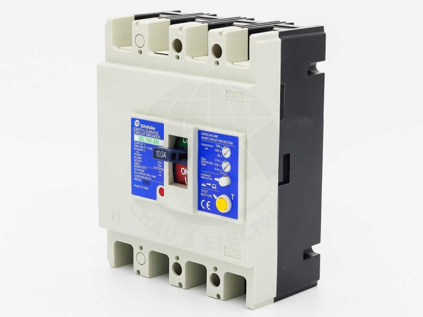 CB Khối Chống Giật ELCB BL100-SN SHIHLIN - Điện Châu Á